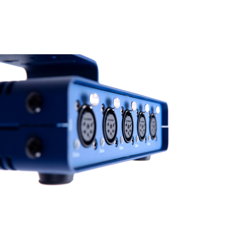 DMX OPTO-SPLITTER mini 1»5 PortableMount | blau