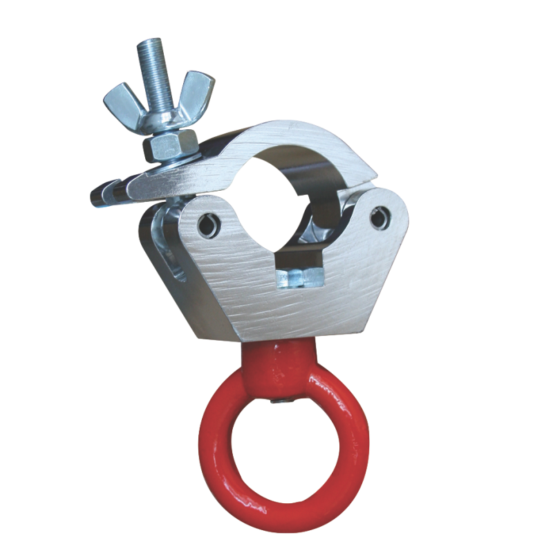 Hanging Clamp avec Red Eye, 500kg | aluminium poli