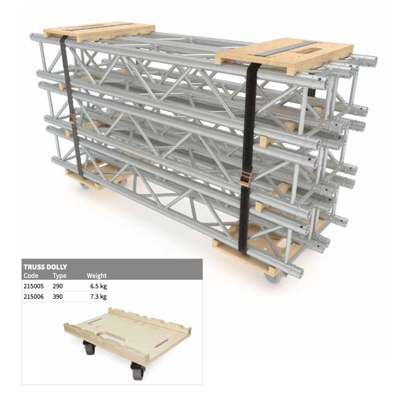 STACKING BAR WOOD M39 TRUSS SINGLE