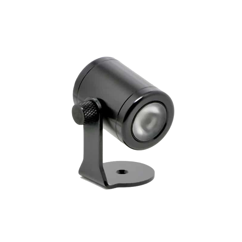 PRECISION Z 1W FLOOD mit Eutrac LV Adapter | Amber 585nm-595nm | schwarz