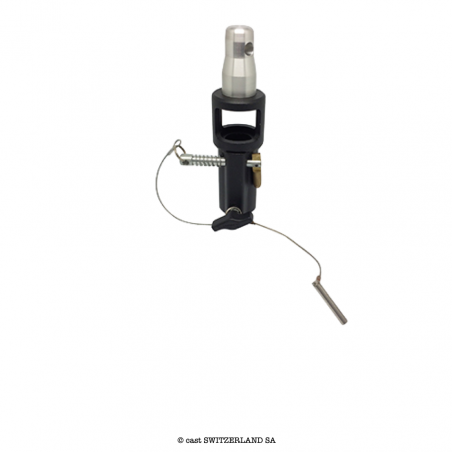 Half Connector mit 3 point Receiver, 100kg