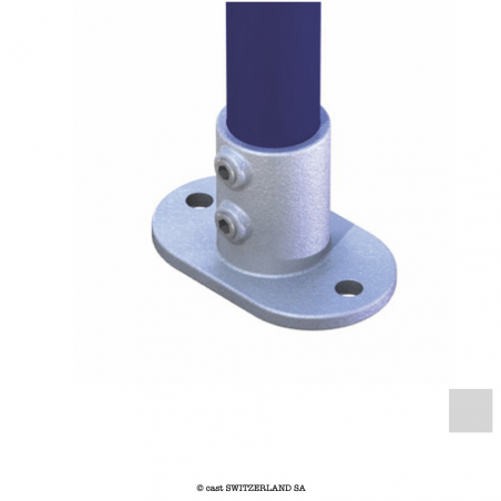 Railing Base Flange | galvanisé