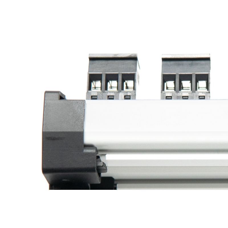 DMX-Opto-Splitter 1x4 DIN Rail | blau