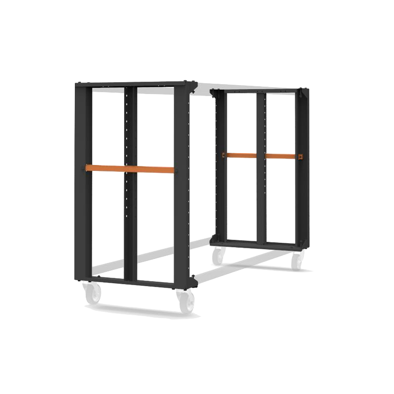 Cable Cart SIDE PANEL SET | noir | H 110cm | UE 2